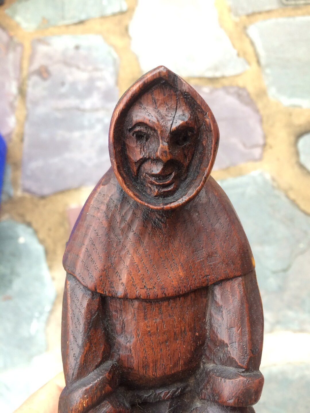 Hand Carved Medieval Monks 1900's - Etsy