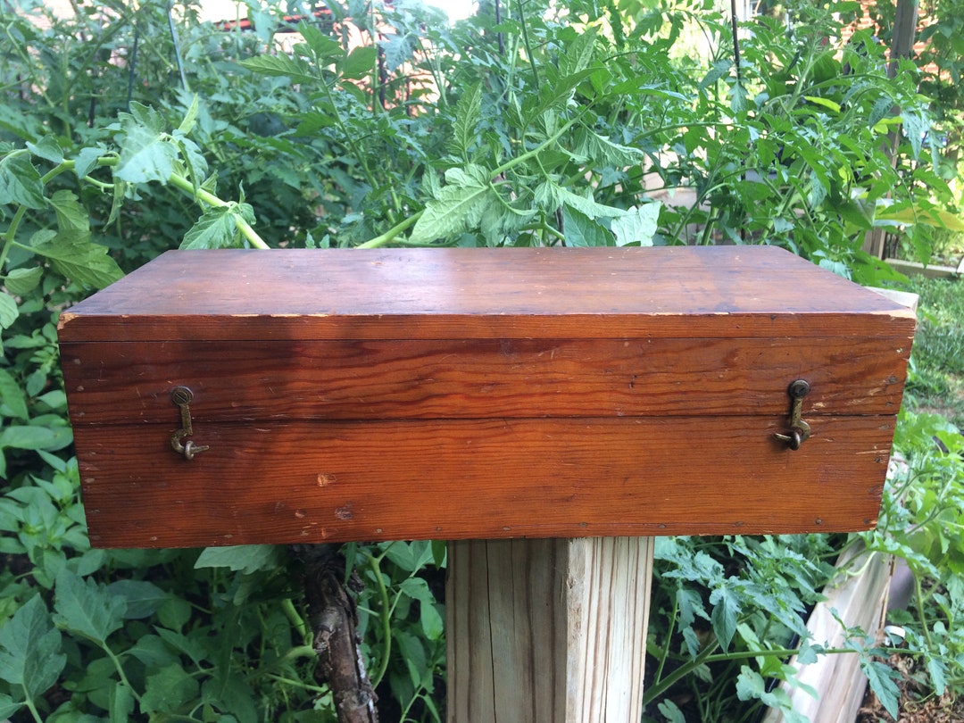 Antique Wooden Gun Box - Etsy