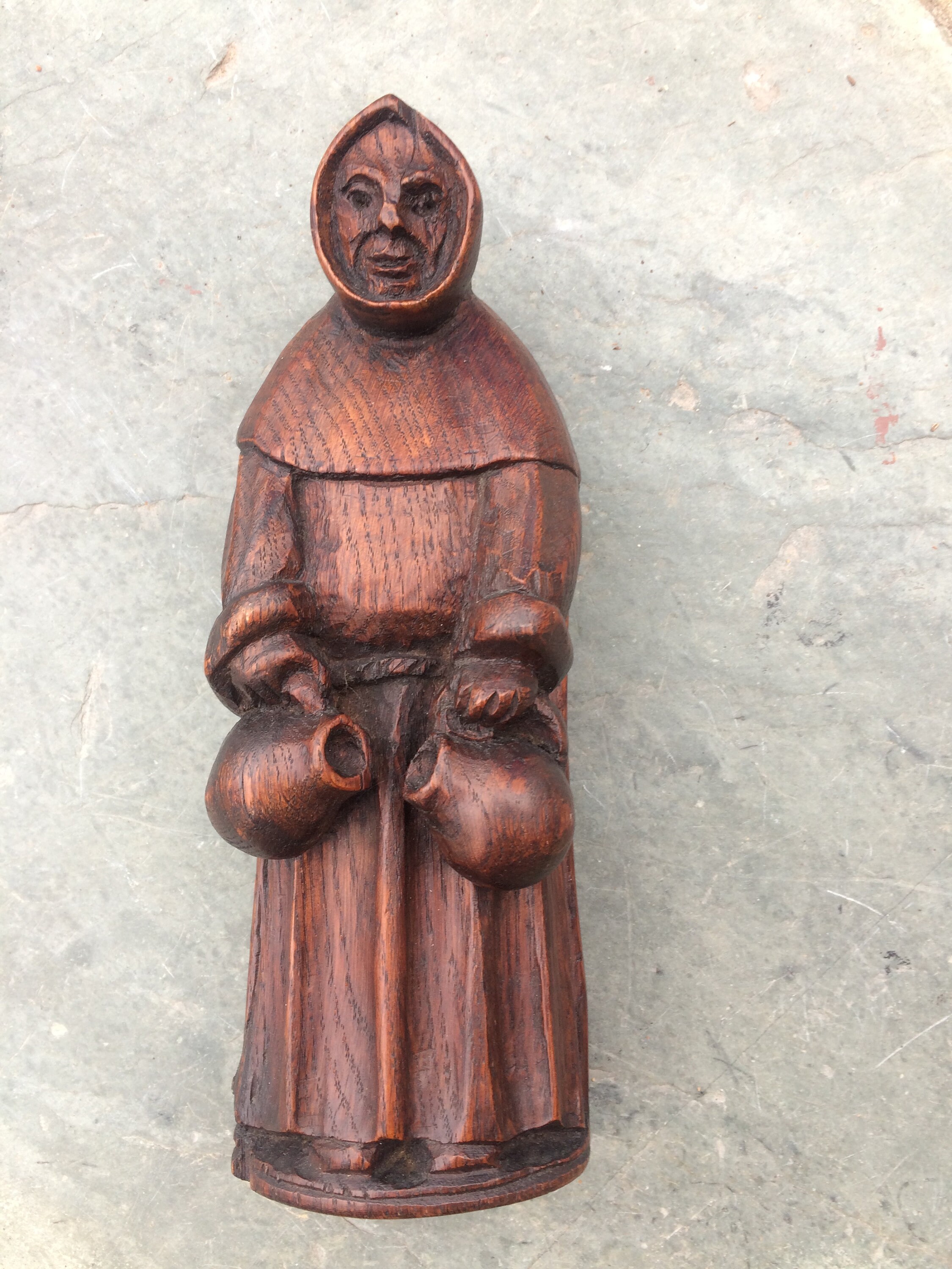 Hand Carved Medieval Monks 1900's - Etsy