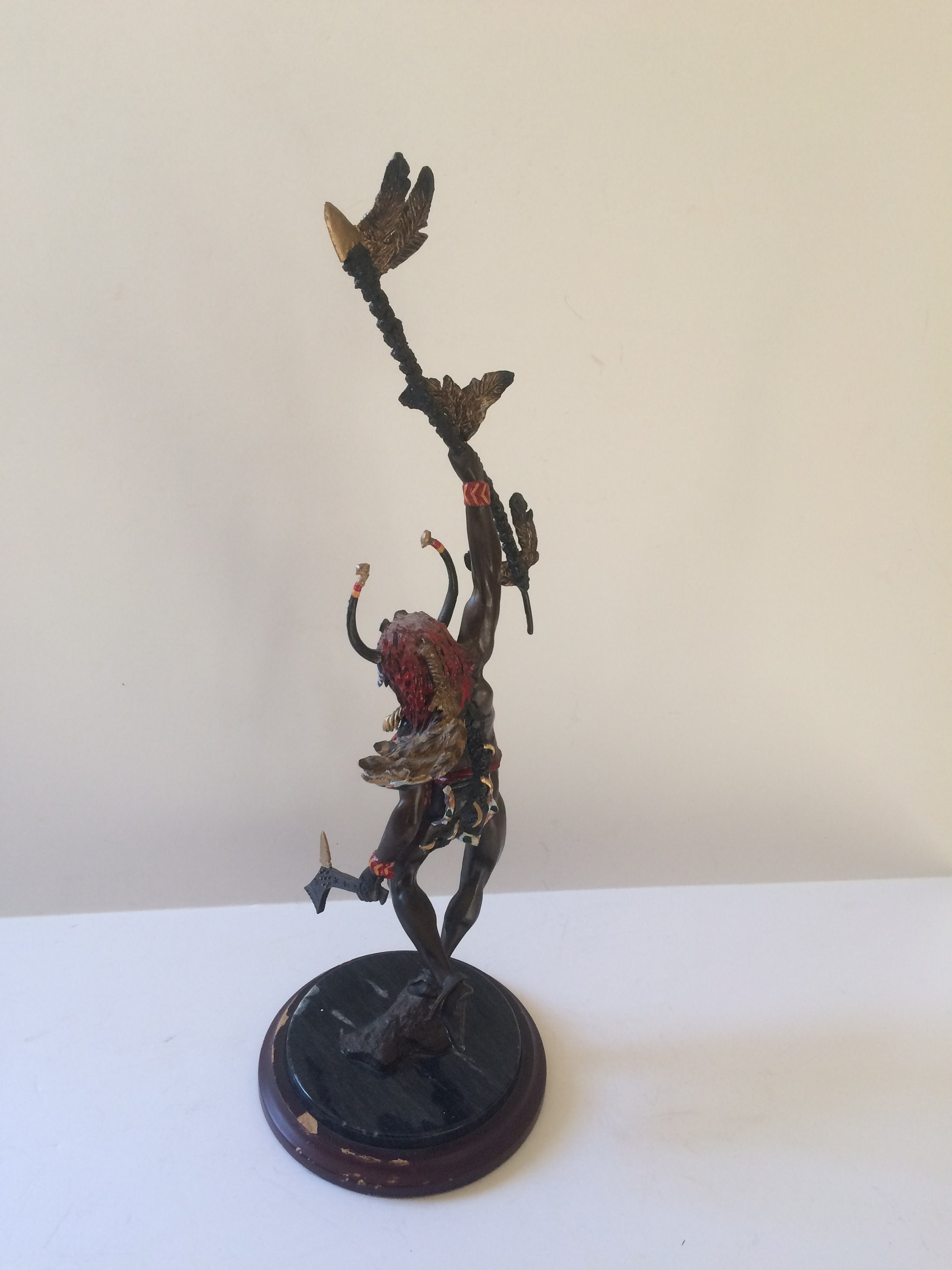 Franklin Mint Bronze Figurine Spirit of The Grizzly Bear Sculpted By ...