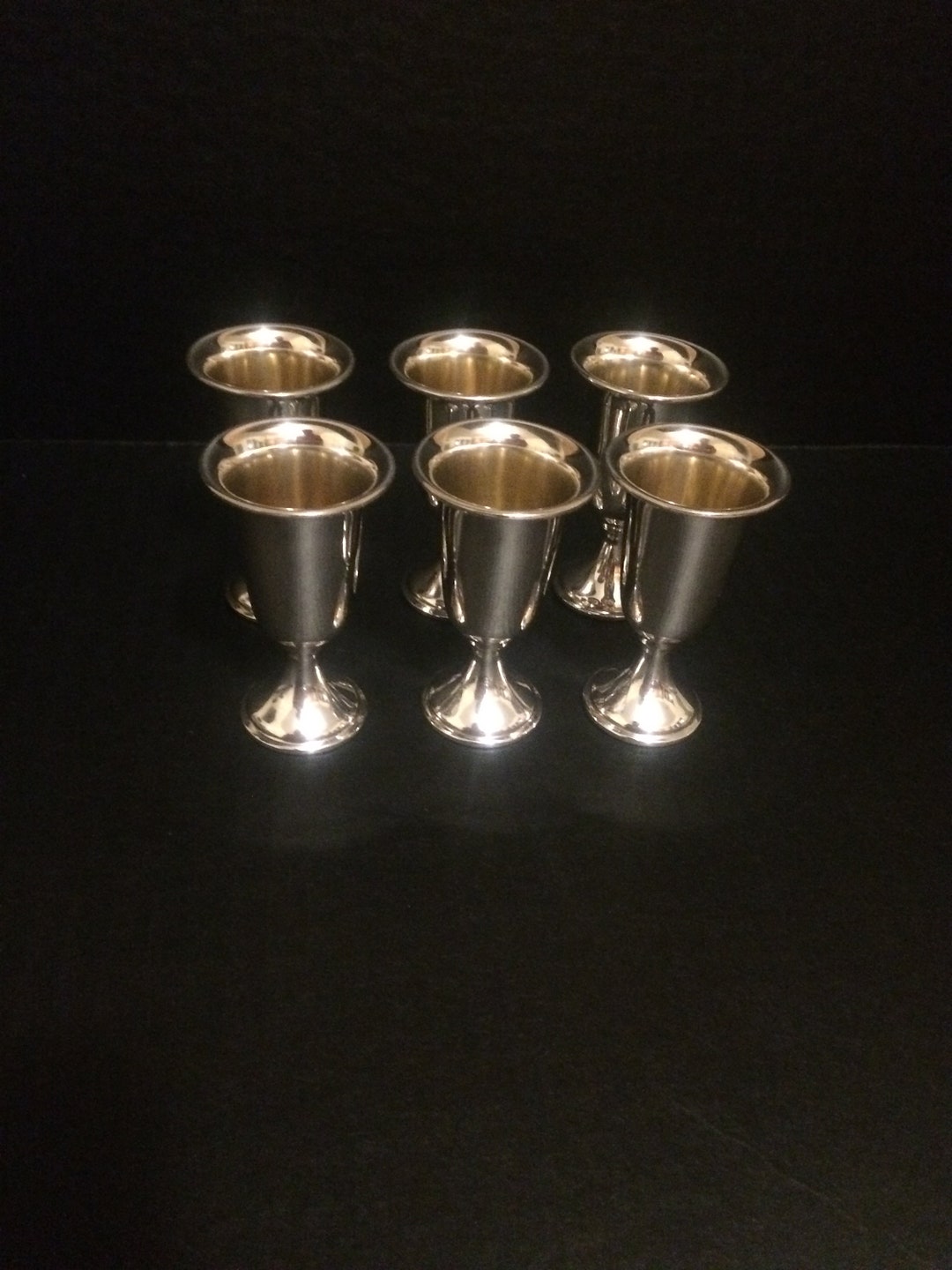 Vintage Crown Sterling Silver Weighted Footed Cordial Aperitif ...