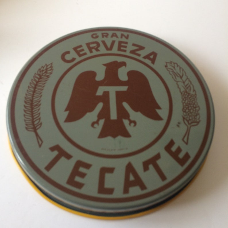 Rare Vintage 1940's Tecate Beer Tray Mexico Mexican - Etsy