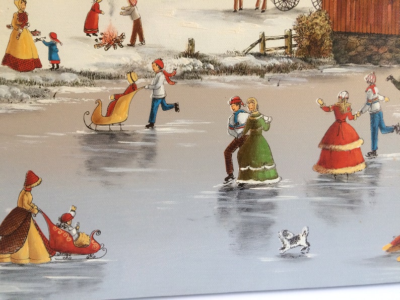 R. Smith Original Oil Painting Upstate New York New England | Etsy