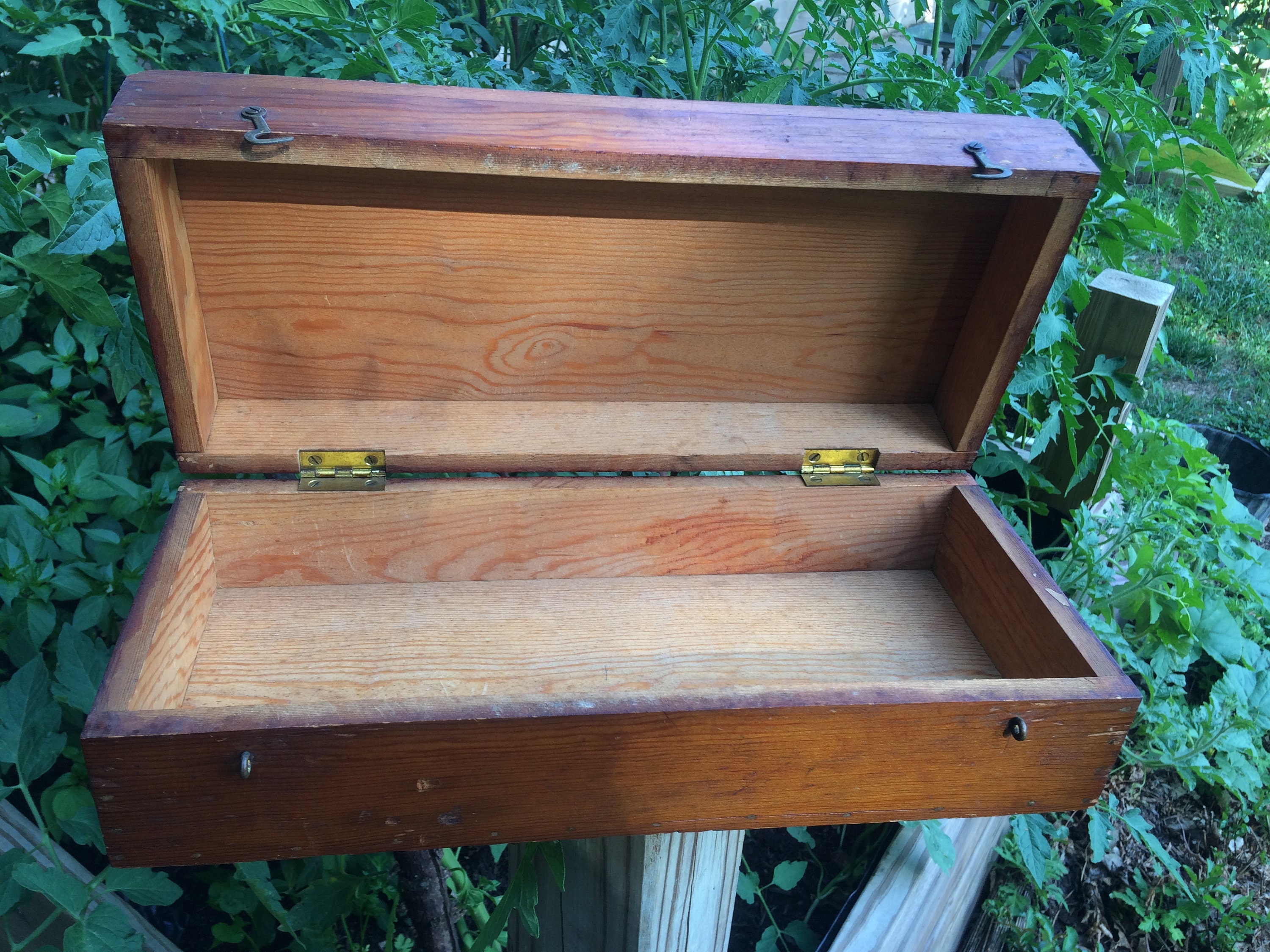 Antique Wooden Gun Box - Etsy