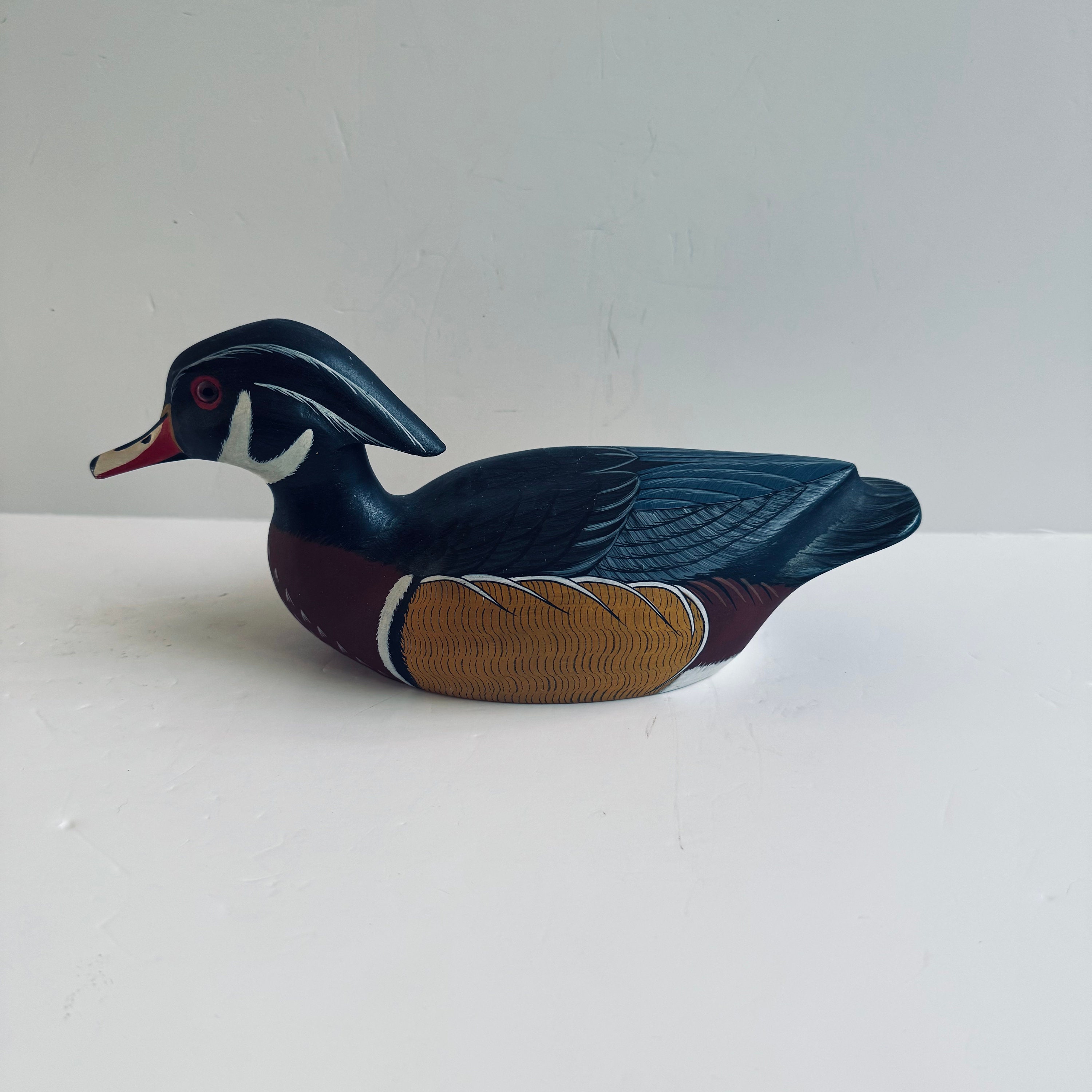 Hand Carving Wood Duck Decoy - Etsy