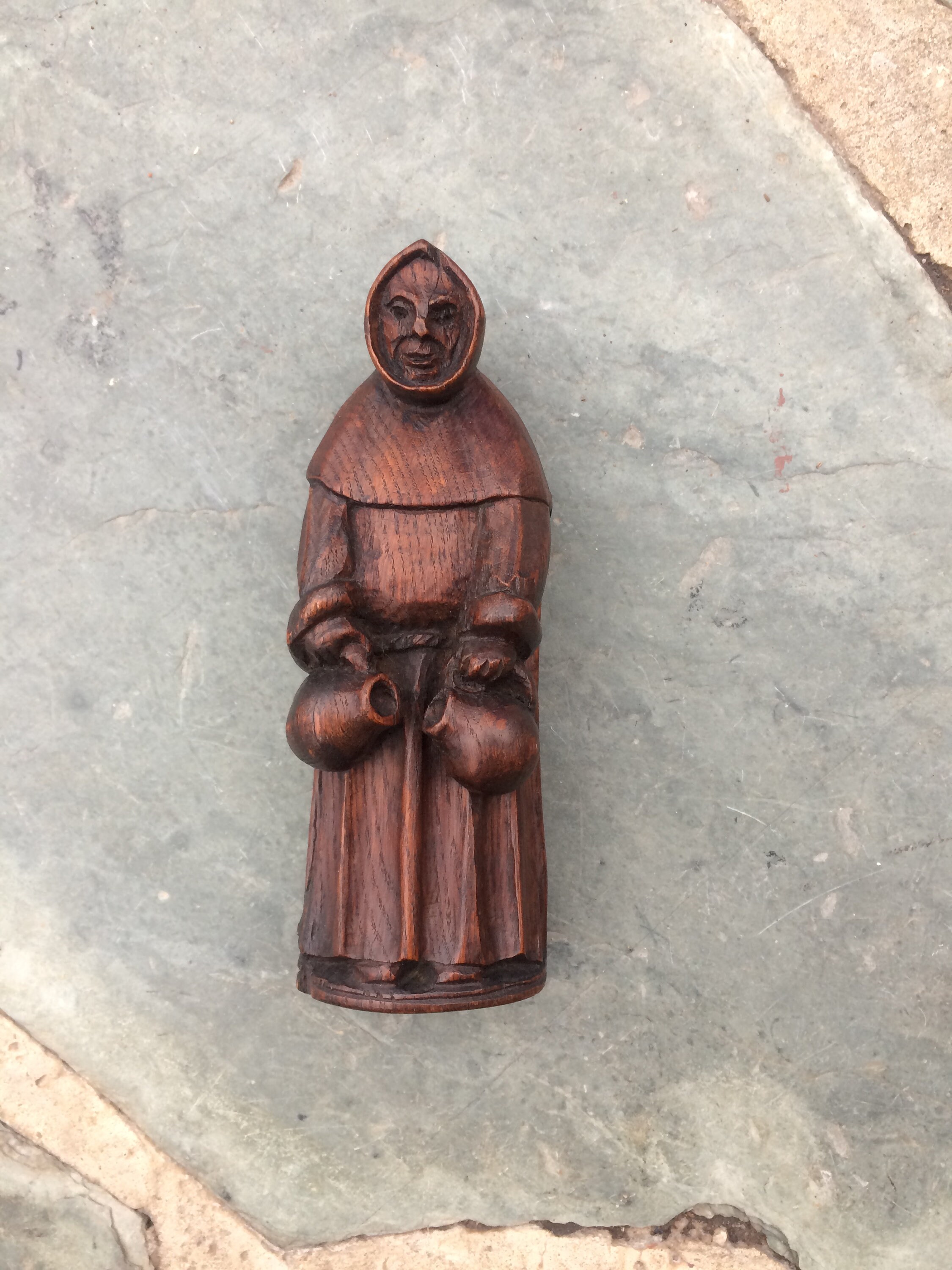 Hand Carved Medieval Monks 1900's - Etsy