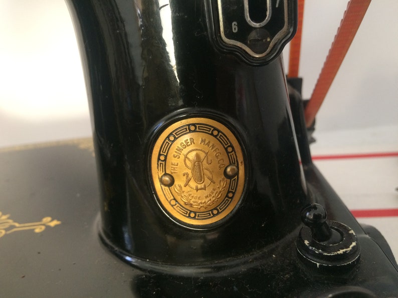 Singer 221-1 Featherweight Sewing Machin (1952's) AK 766422 - Etsy