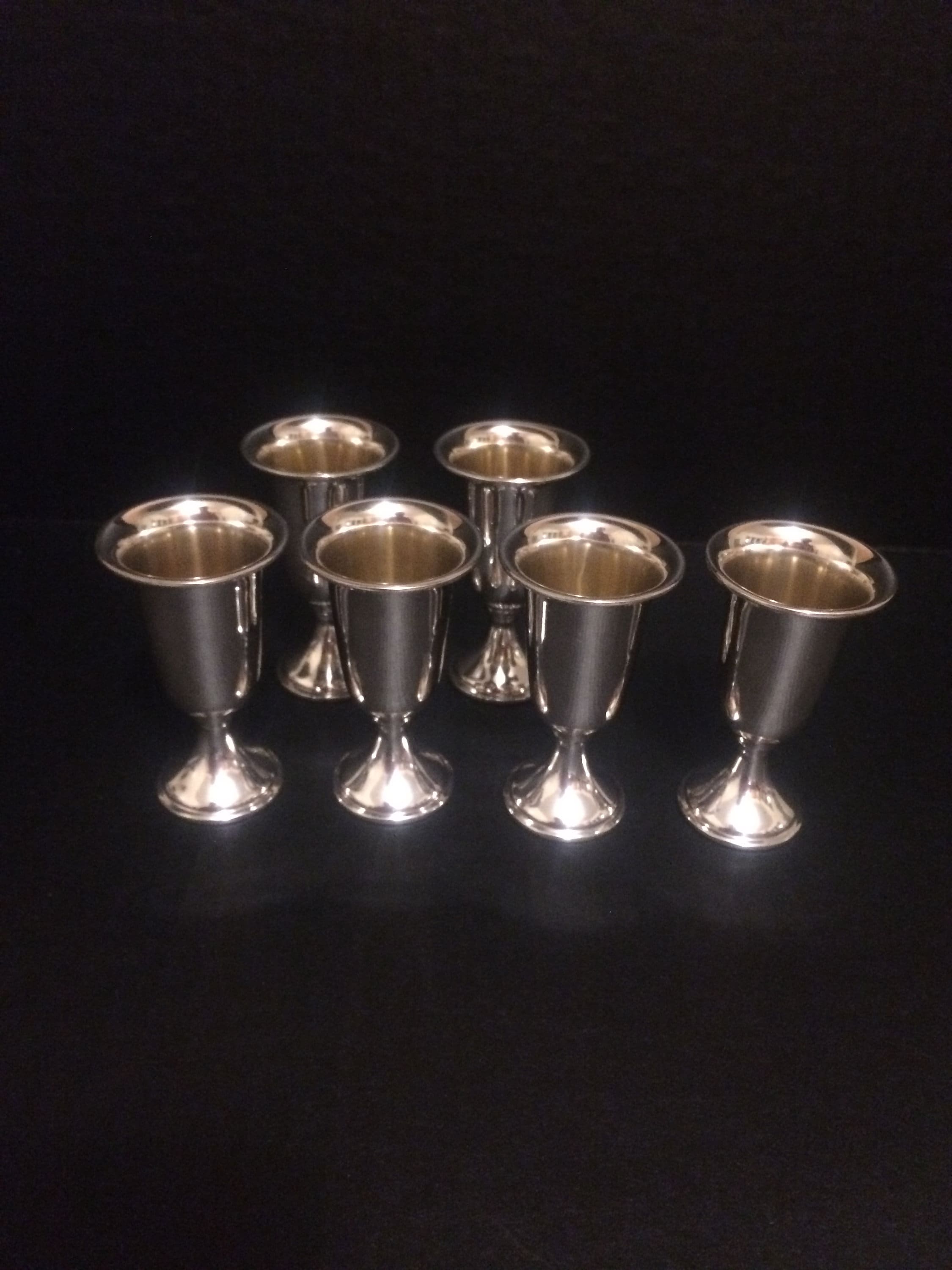 Vintage Crown Sterling Silver Weighted Footed Cordial Aperitif ...