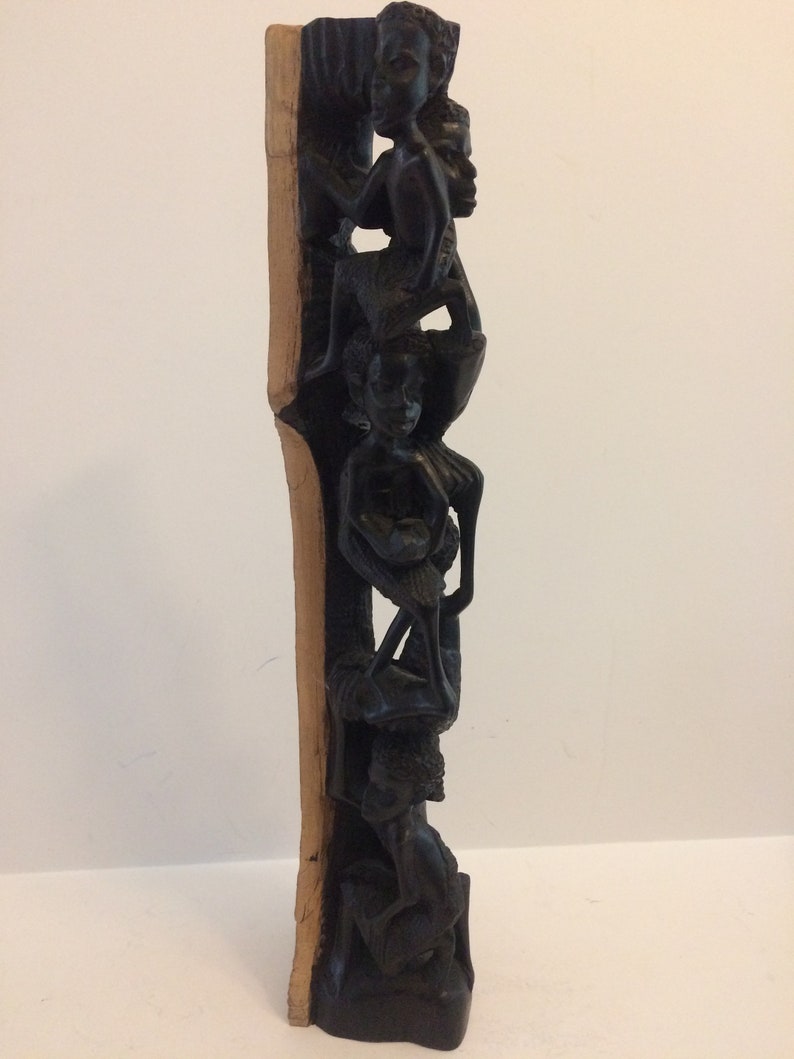 Makonde Tree of Life Sculpture. African Family Tree. Rare Folk Art of ...