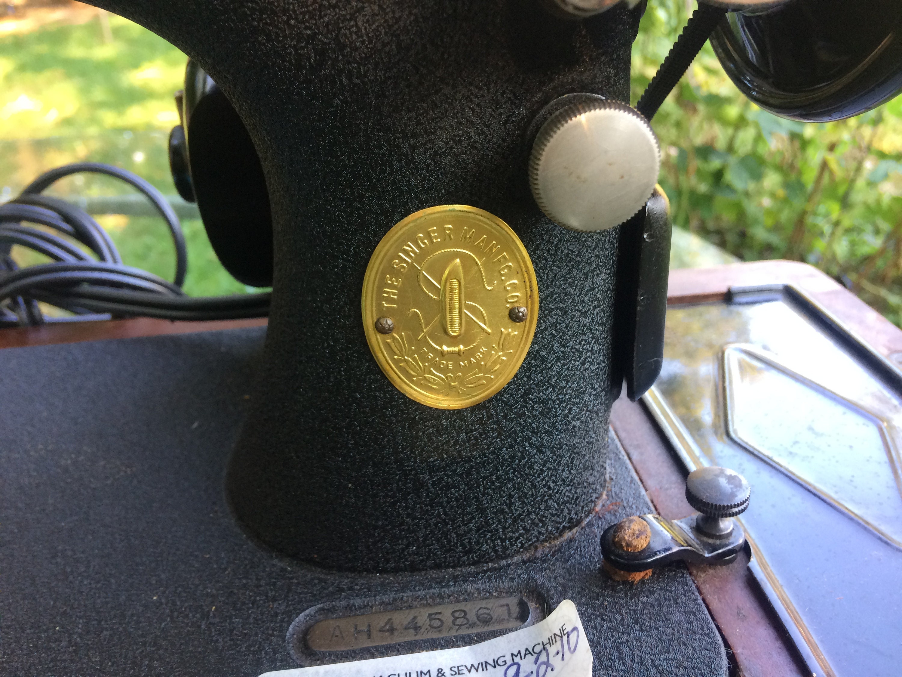 Vintage Singer Sewing Machine 1948, Model 128, Works - Etsy