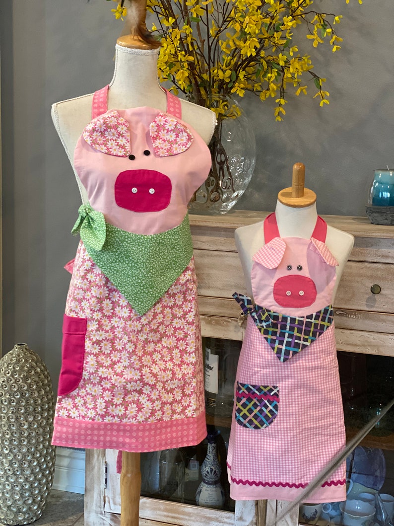 Farm Animal Apron - Etsy