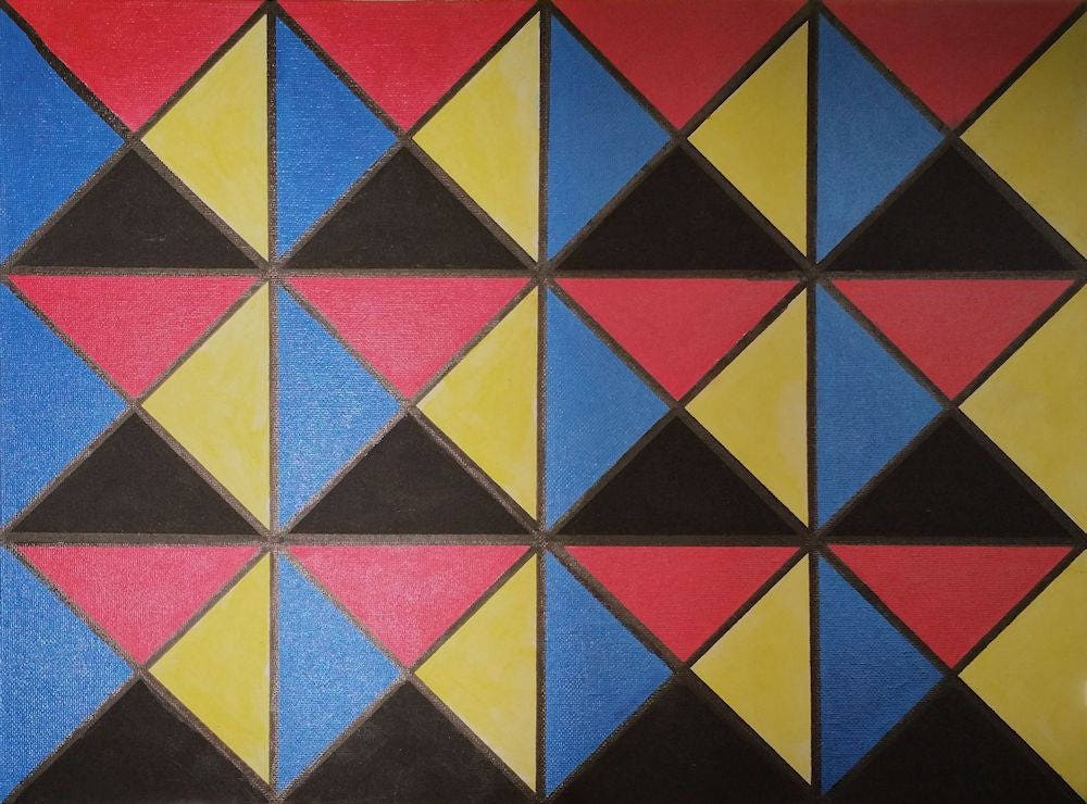 Non-Regular Tessellation 31 NRT_31_SB | Etsy