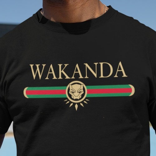 Wakanda Forever Black Panther T Shirt Tee Men & Women T | Etsy