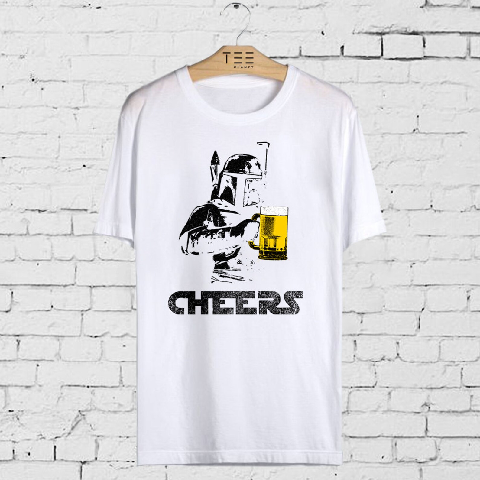 Star Wars Boba Drink Cheers Beer Unisex T Shirt Funny - Etsy