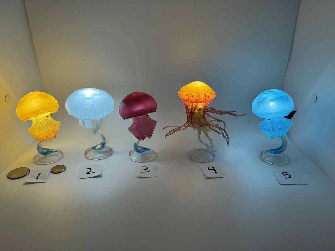Light up Jellyfish Figures! - Etsy