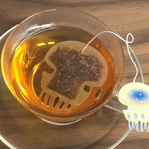 Jellyfish Tea Bag Gift Set - Ocean Teabag - Etsy