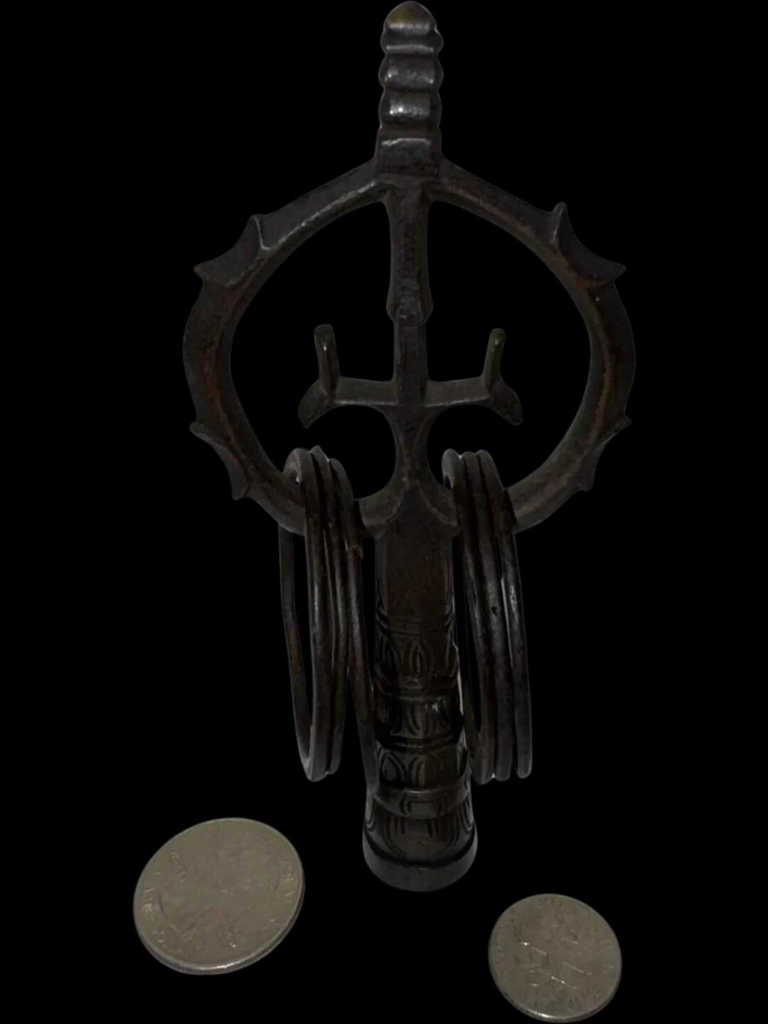 Edo Period Buddhist Shakujo Monk's Staff - Etsy
