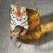 Tiger Tea Bag Honey Lemon Ginger Black Tea Bag Ocean Teabag - Etsy