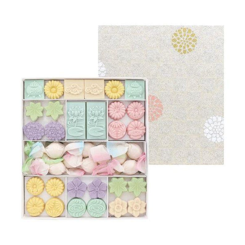 Japanese Higashi Wasanbon Assorted Sweets Gift Box – Traditional ...