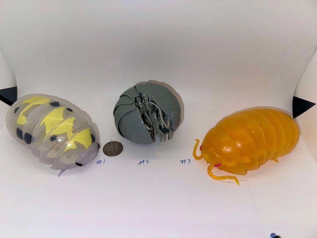 Isopod Dango Mushi Gachapon Figures Set 2 - Etsy