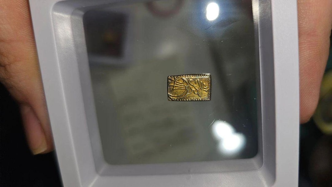 2 Shu - Tenpo Samurai Electrum Coin - Etsy