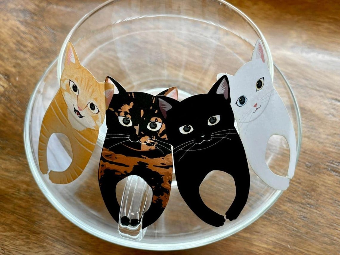 Japanese Cat Tea Bag Gift Set- Ocean Teabag - Etsy