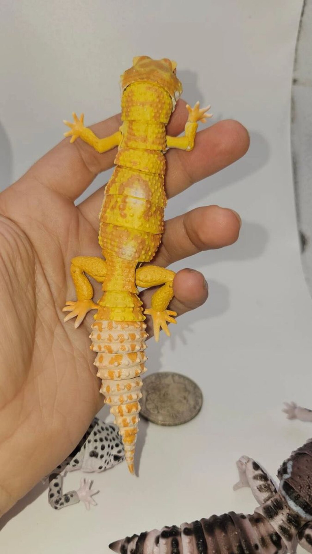 Realistic Leopard Gecko Gachapon Figure (set 2) - Etsy