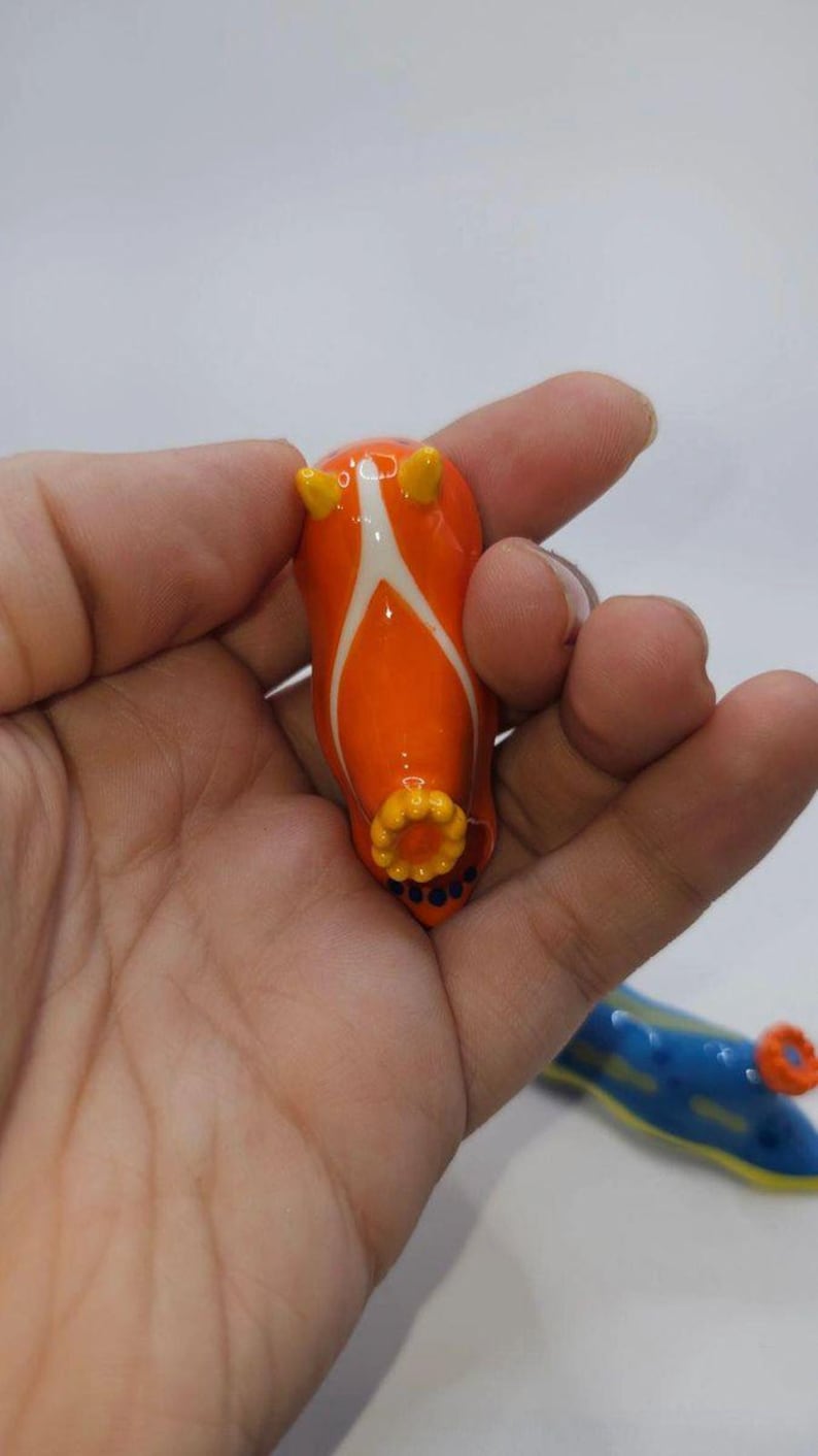 Sea Slug / Nudibranch Figures / Chopstick Rests - Etsy