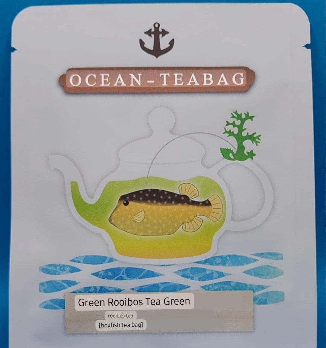 Boxfish Green Rooibos Tea Bag - Ocean Teabag - Etsy