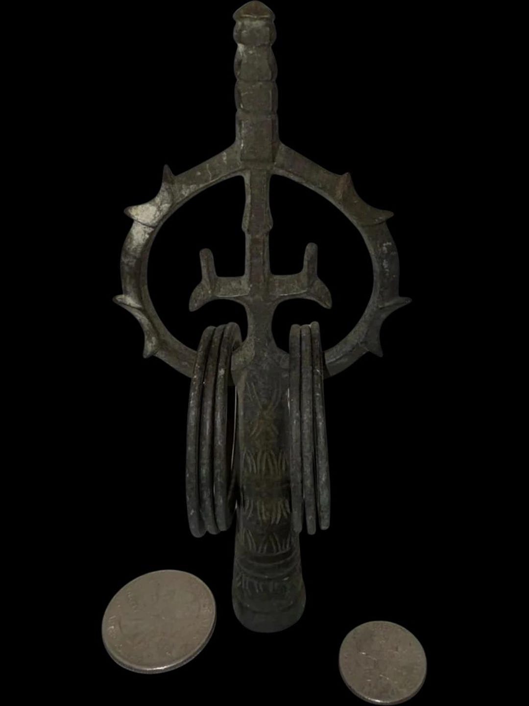 Edo Period Buddhist Shakujo Monk's Staff - Etsy