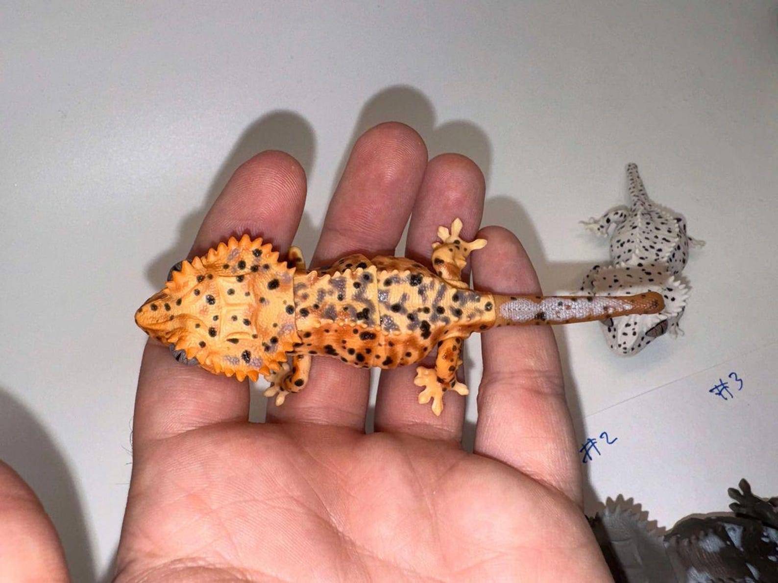 Cute Crested Gecko Gachapon Figure Set 2 - Etsy