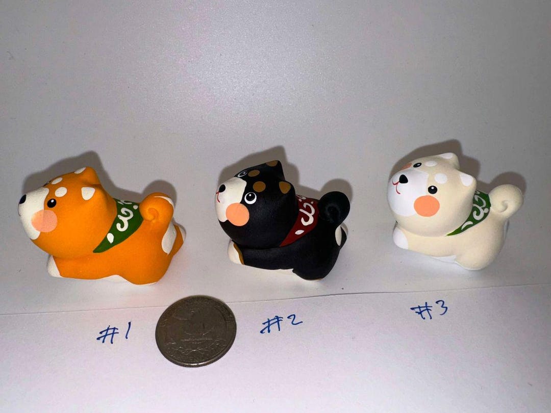 Cute Hachiko Ceramic Figures From Japan - Etsy