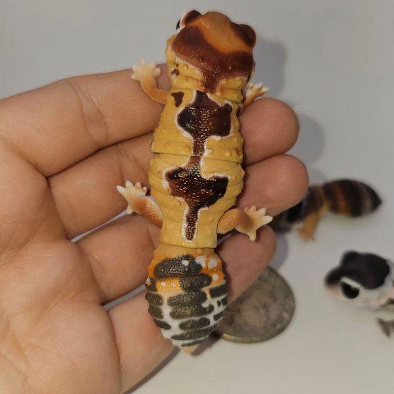 Leopard Gecko Plush - Etsy