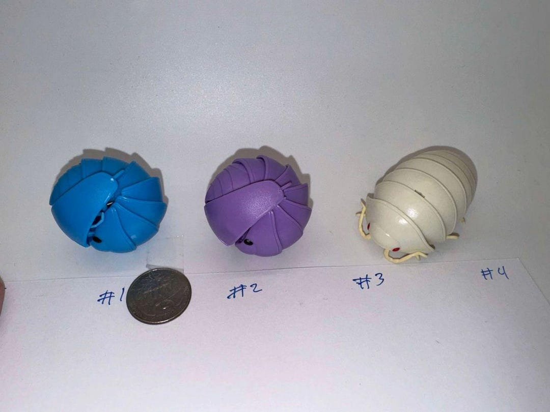 Small Isopod Dango Mushi Gachapon Set 10 - Etsy