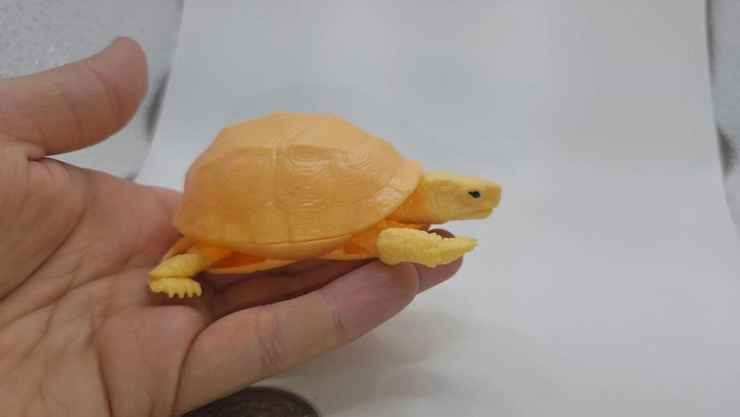 Turtle Gachapon Figure, Realistic - Etsy