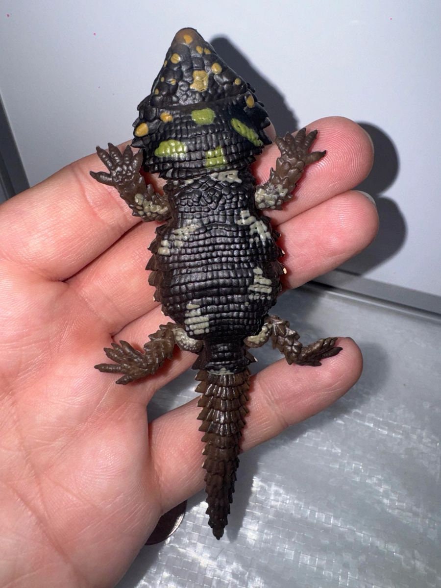 Armored Lizard Gachapon Figure From Japan - Etsy