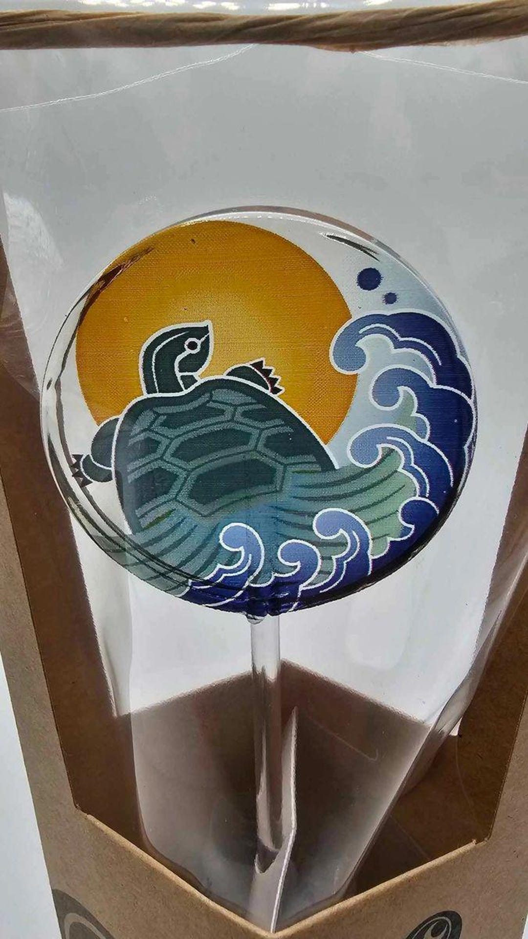 Turtle Wave Lollipop - Etsy