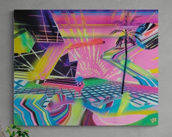 Solarpunk Wall Art - Etsy