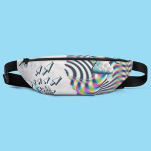 Frutiger Aero Fanny Pack, Vaporwave Waist Bag, Webcore Bum Bag ...