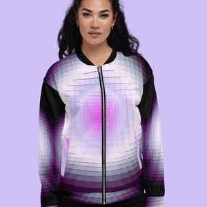 Cyberpunk Techwear Bomber Jacket Retro Futuristic Techno Jacket Music ...