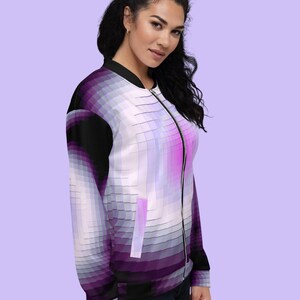 Cyberpunk Techwear Bomber Jacket Retro Futuristic Techno Jacket Music ...