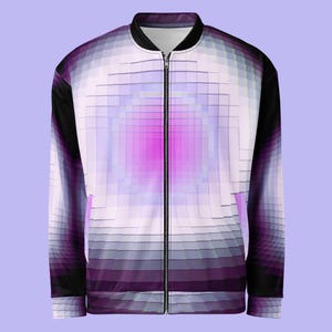 Cyberpunk Techwear Bomber Jacket Retro Futuristic Techno Jacket Music ...