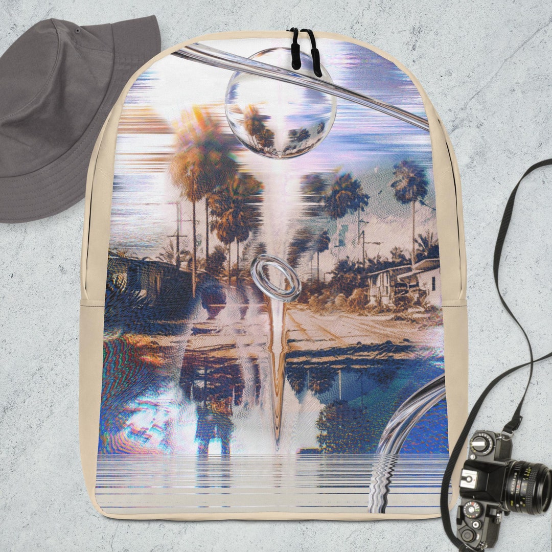 Dystopian Sci Fi Art Travel Backpack, Sports College Backpack Back to ...