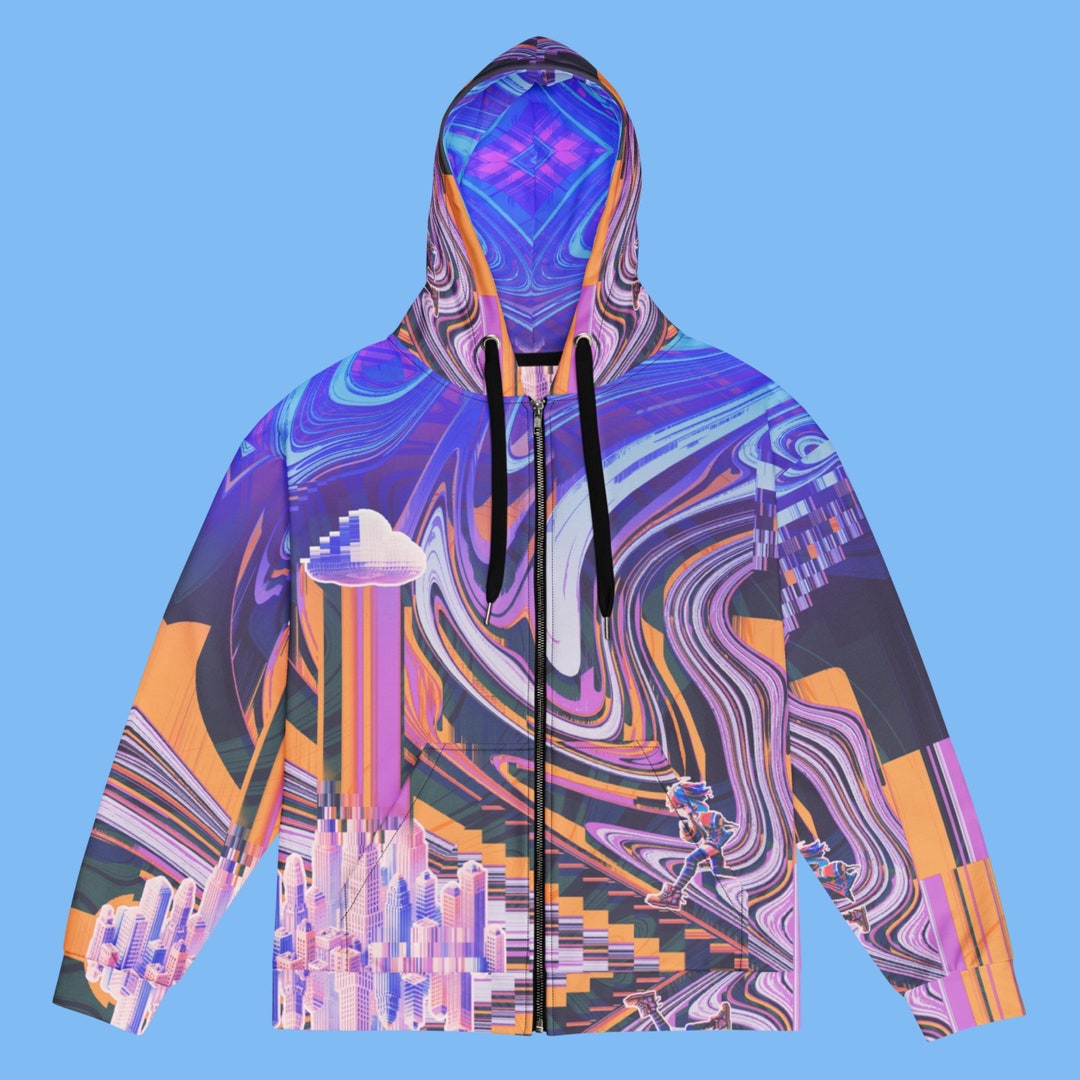 Retro Arcade Gamer Techwear Shirt Unique Streetwear Clothes Hoodie ...