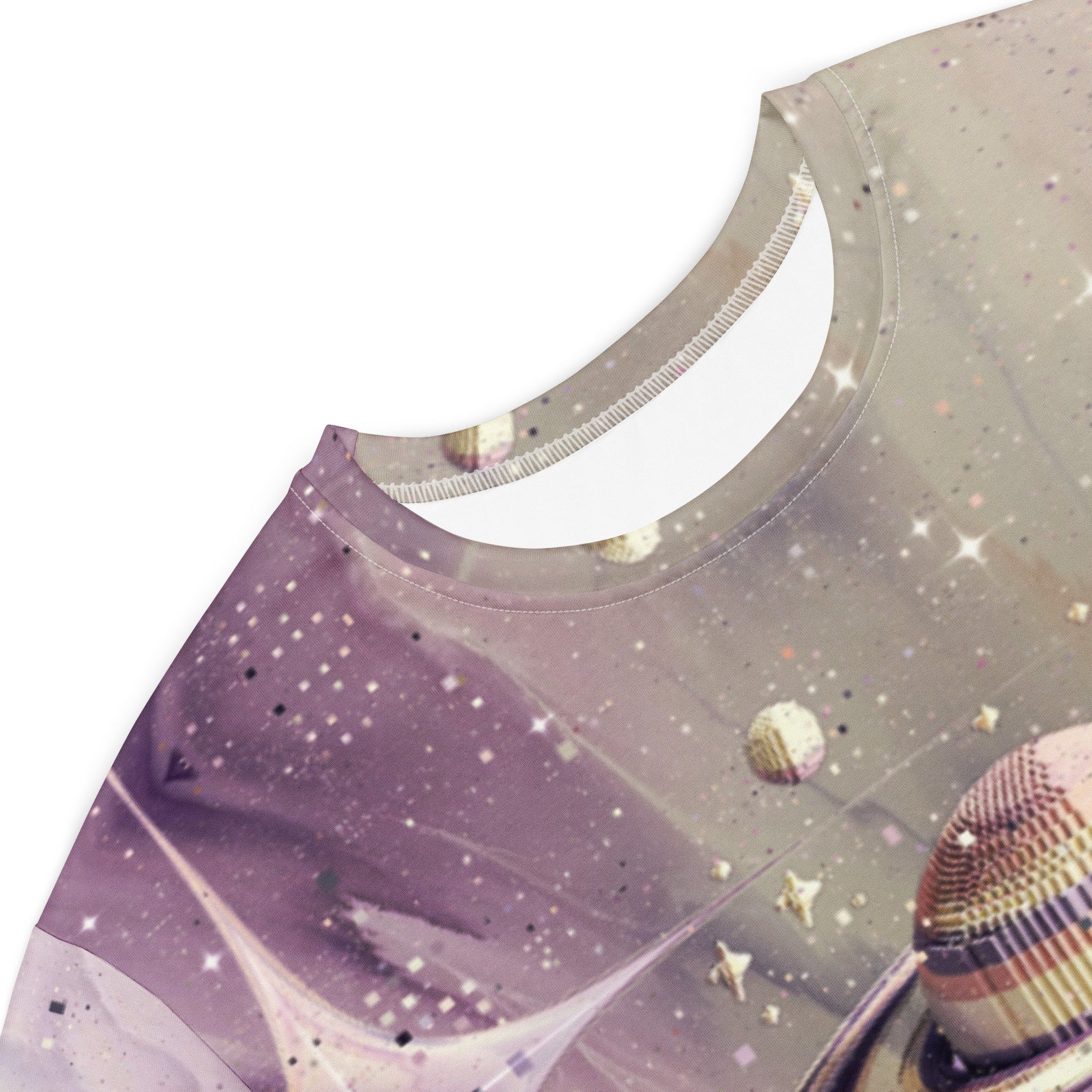 Pastel Manga Tshirt Dress Saturn Geek Space Lover Gift Midi Shirt Dress ...