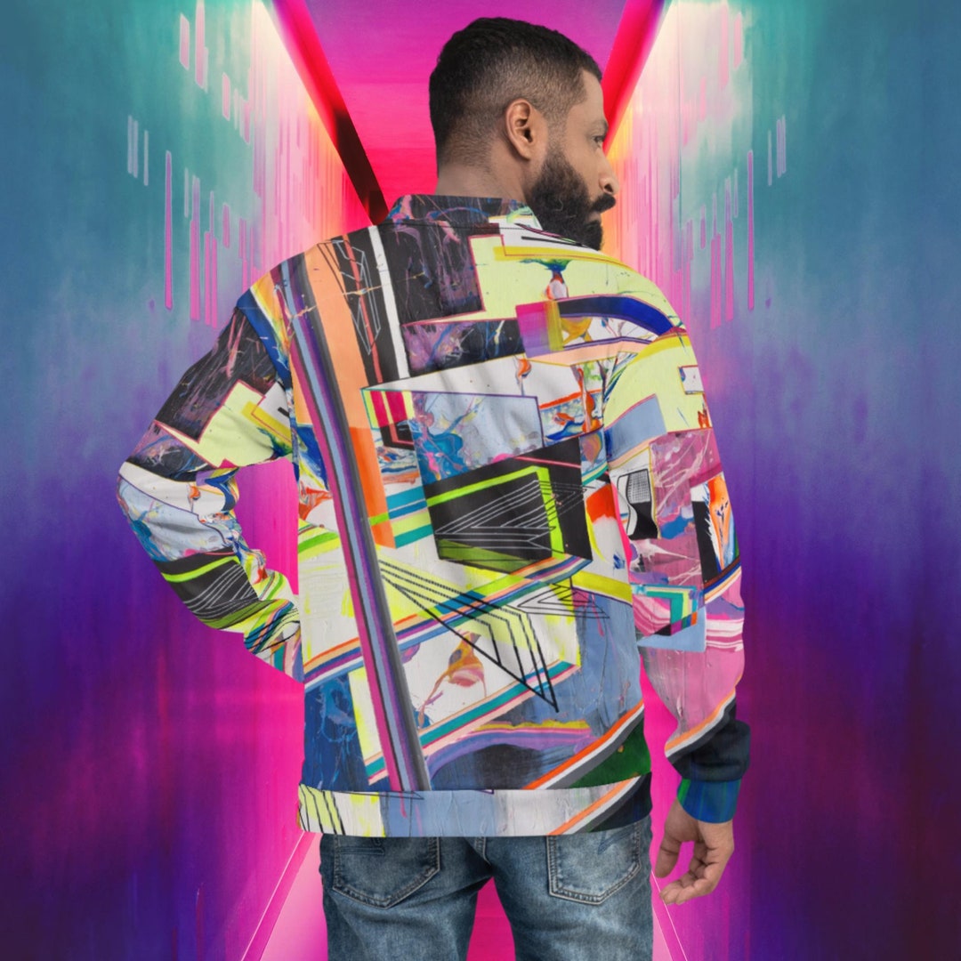 Streetwear Jacket, Cyberpunk Jacket, Rave Outfit - Etsy