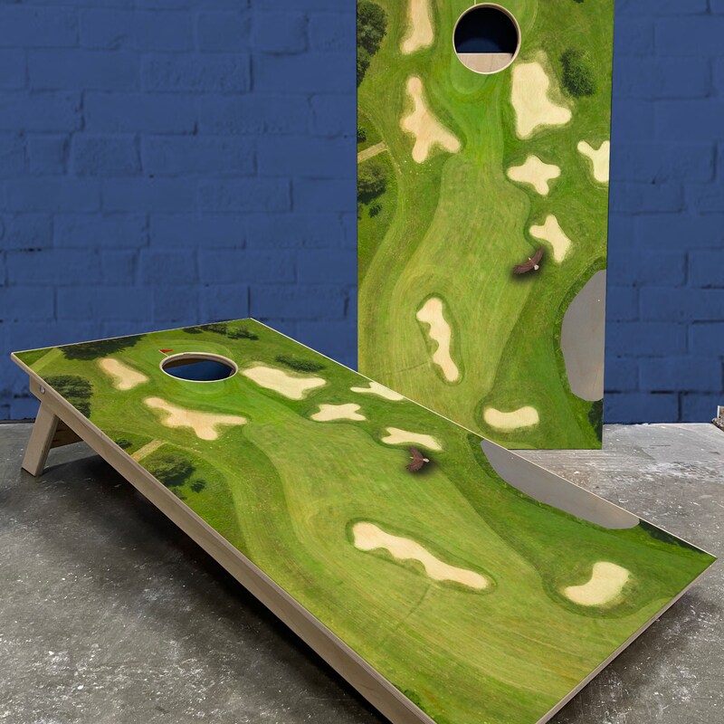 Golf Cornhole - Etsy