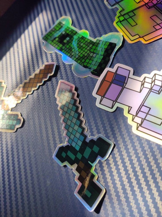 Diamond Minecraft Sword Enchanted