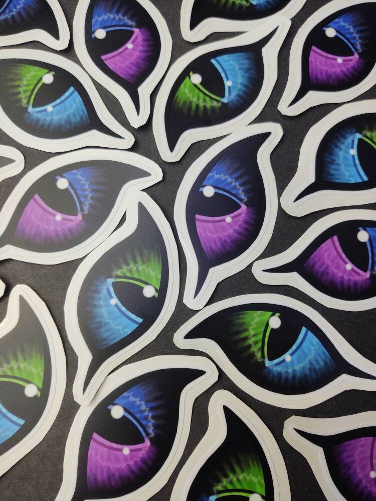 Dragon Eye Vinyl Sticker Scratch resistant weatherproof | Etsy
