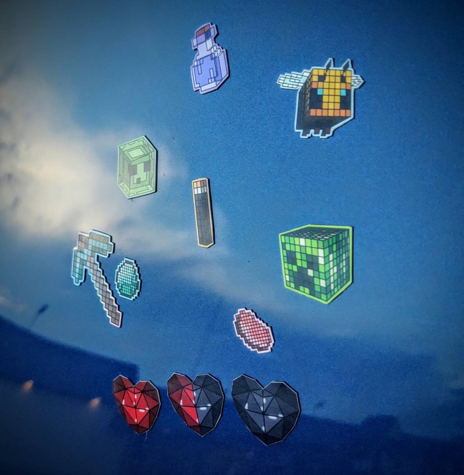 Minecraft Magnet Set 11 | Etsy